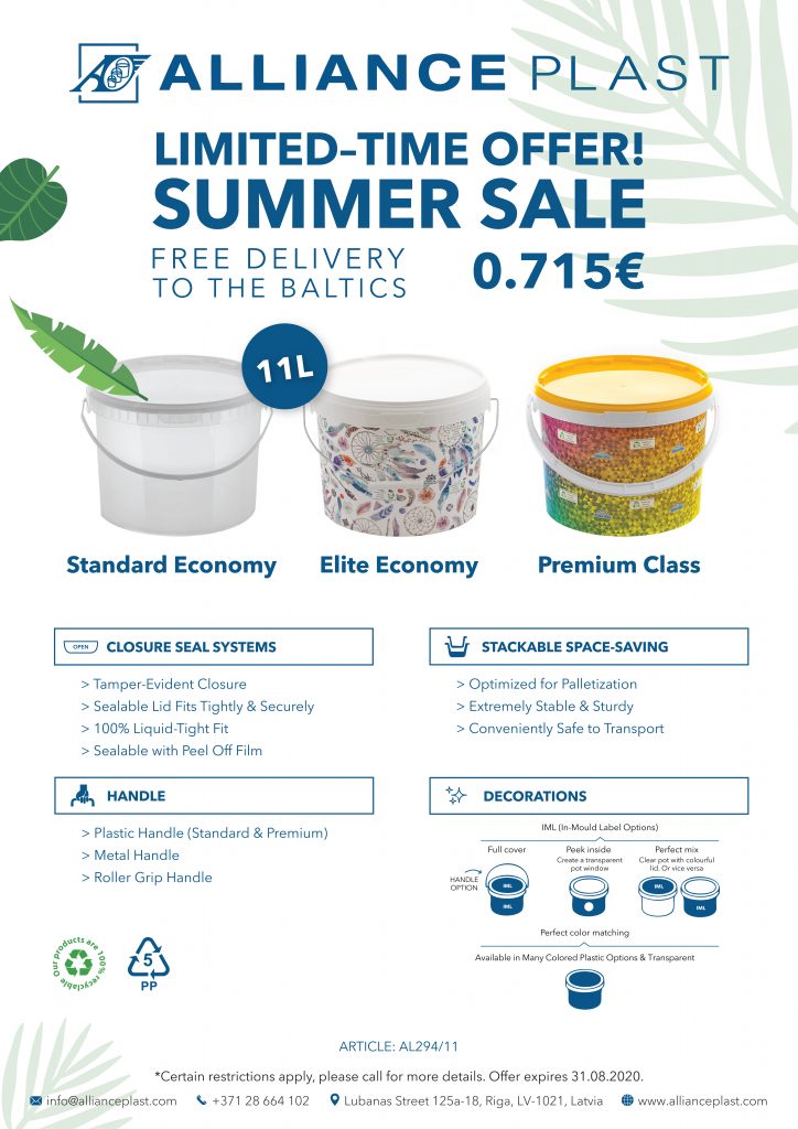 SPECIAL OFFERS | Alliance Plast