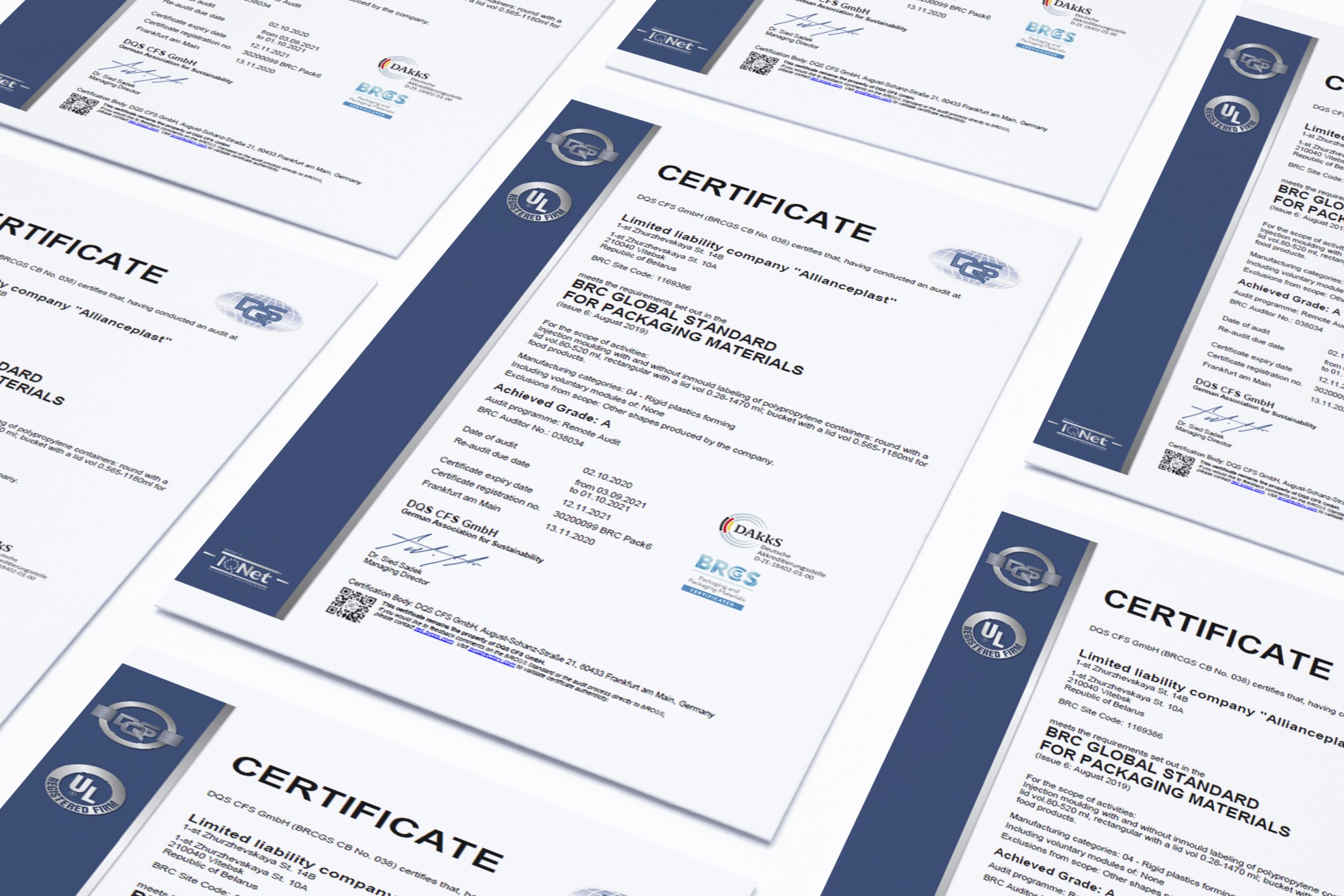 FSSA Certification | Alliance Plast
